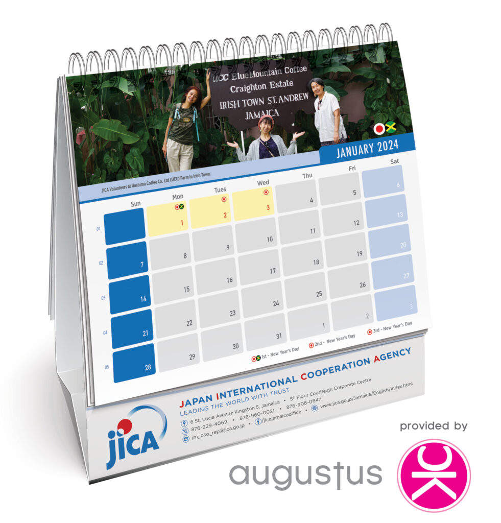 Calendar Design – Desk Spiral – Krystal Cameron Designs